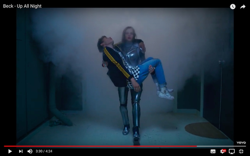 Бек выпустил клип на песню Up All Night