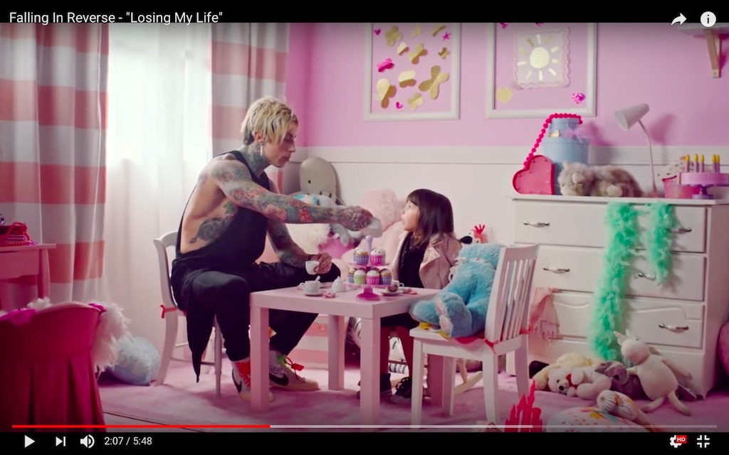 Falling In Reverse выпустили клип на песню Losing My Life